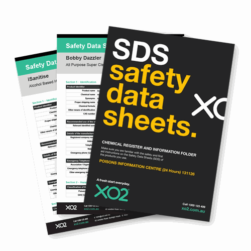Safety Data Sheets (SDS) Directory | XO2® Cleanings Chemicals