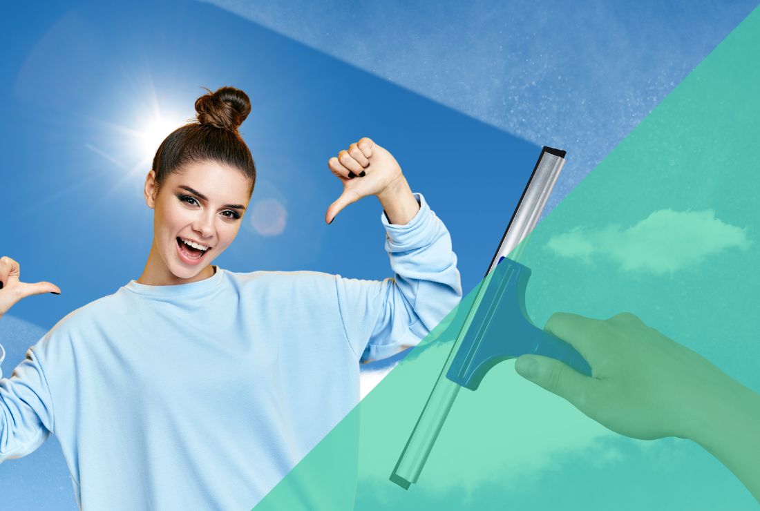 How To Use A Window Cleaning Squeegee Like A Pro | XO2® Blog