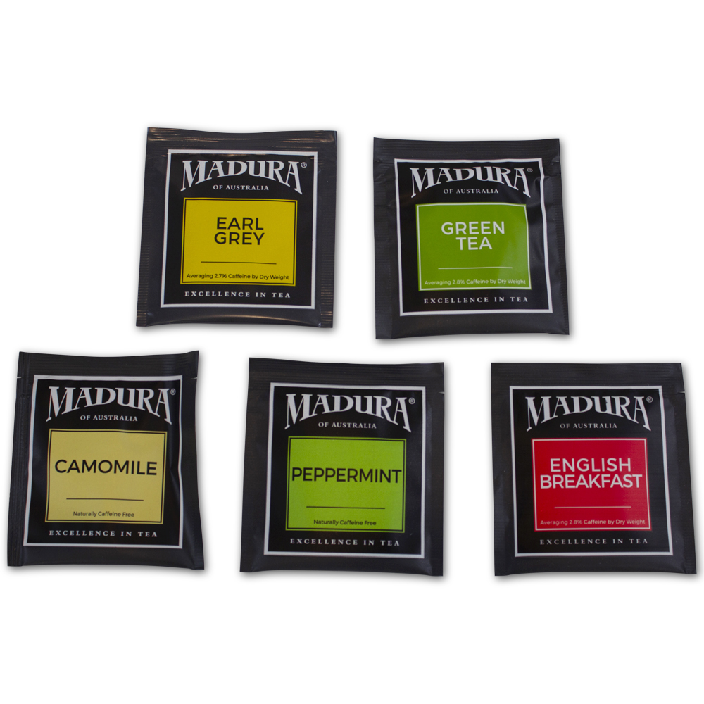 Madura Enveloped Tea Bags - Various Delicious Flavours
